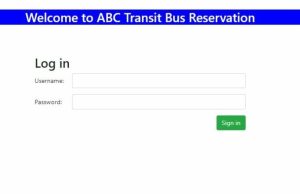 Django bus Reservation System project with source code - for free