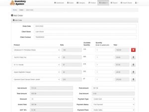Simple Inventory System in PHP MySQL with Source Code